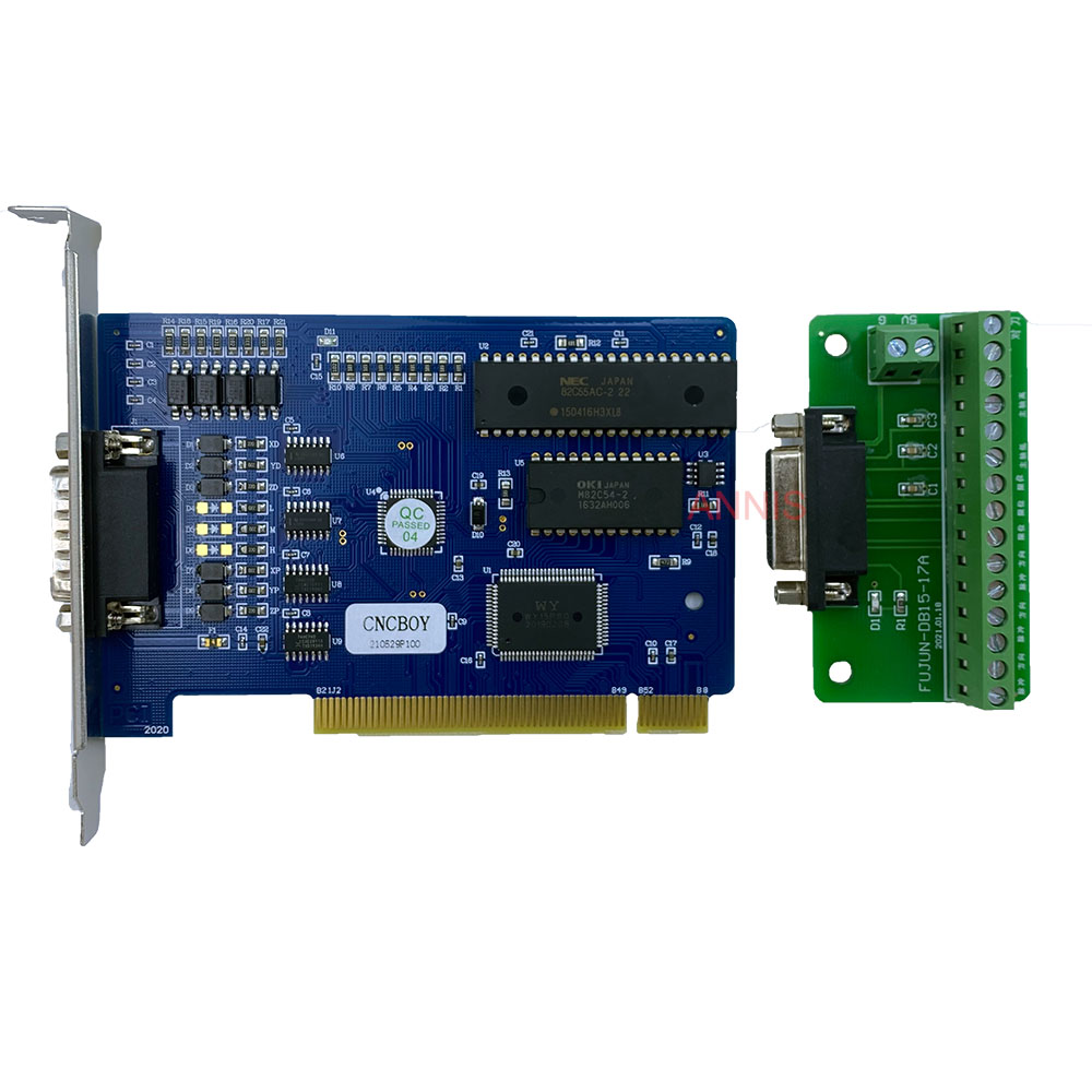 hot! CNC Router Engraving Milling Machine 3 Axis NC Studio PCI Motion Ncstudio Control Card+USB ...