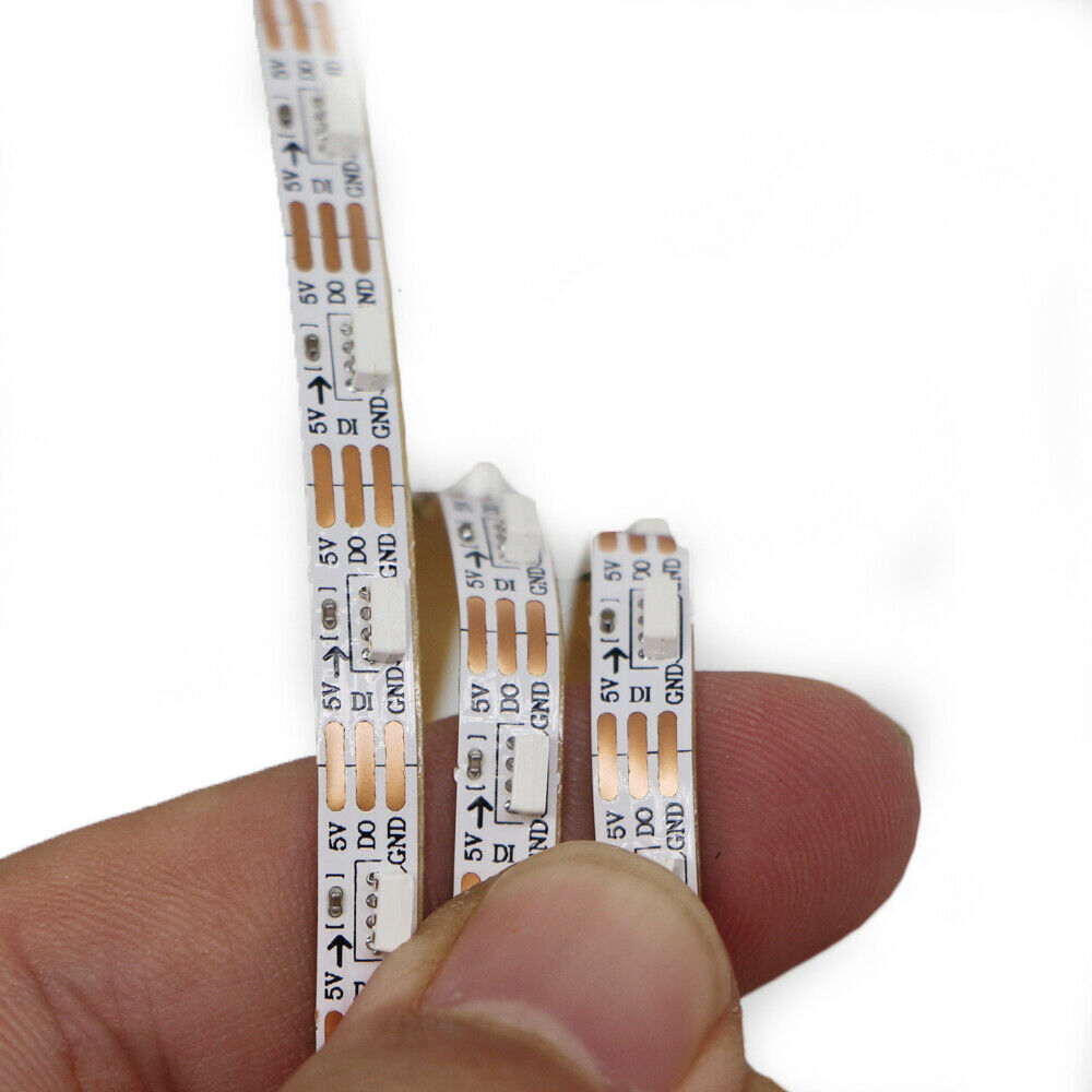 WS2812B DIY RGB LED 37ถึง241พิกเซล WS2812รอบโมดูล SK6812 5050 RGB ...