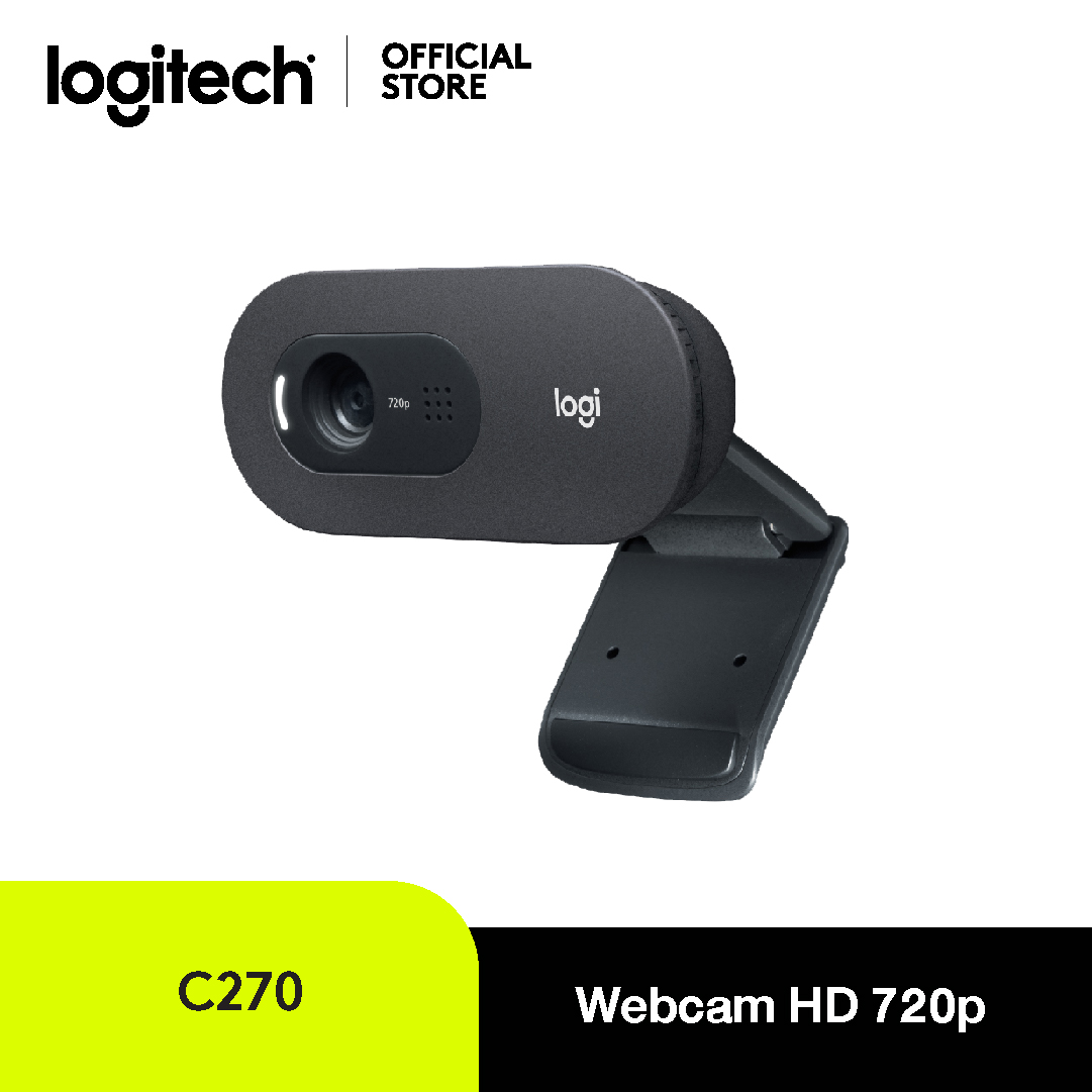 Logitech กล้องเว็ปแคม HD รุ่น C270 ( กล้อง เวปแคม ) - Logitech - ThaiPick