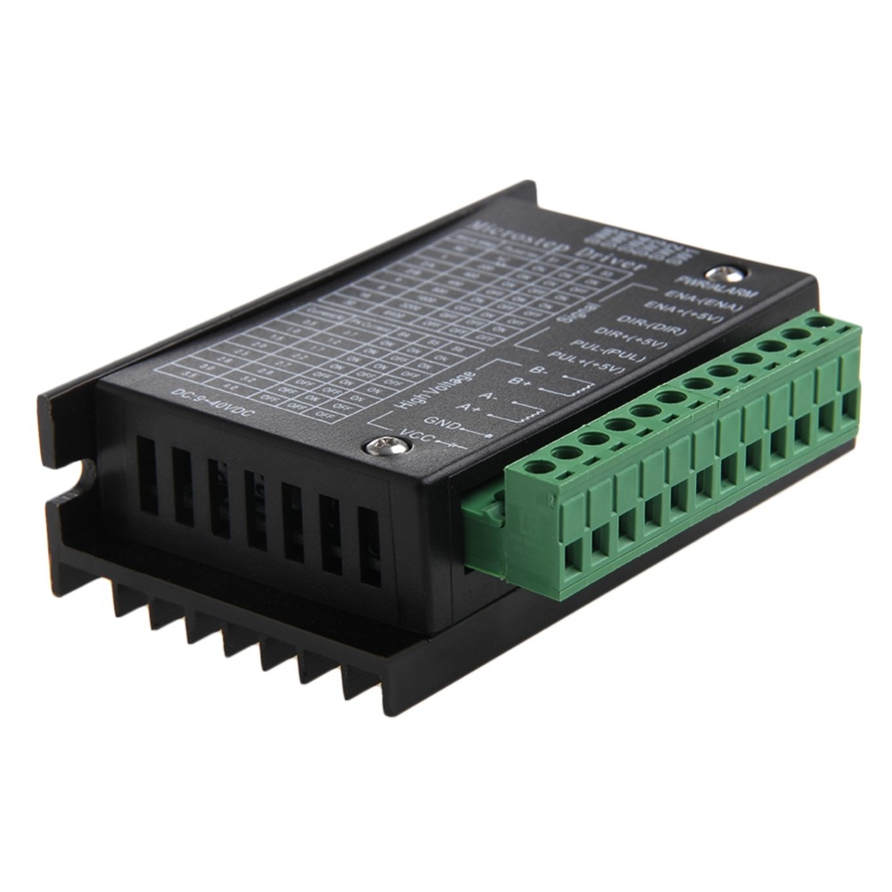 TB6600 Single Axis 4A Stepper Motor Driver Controller 9~42V Micro-Step ...