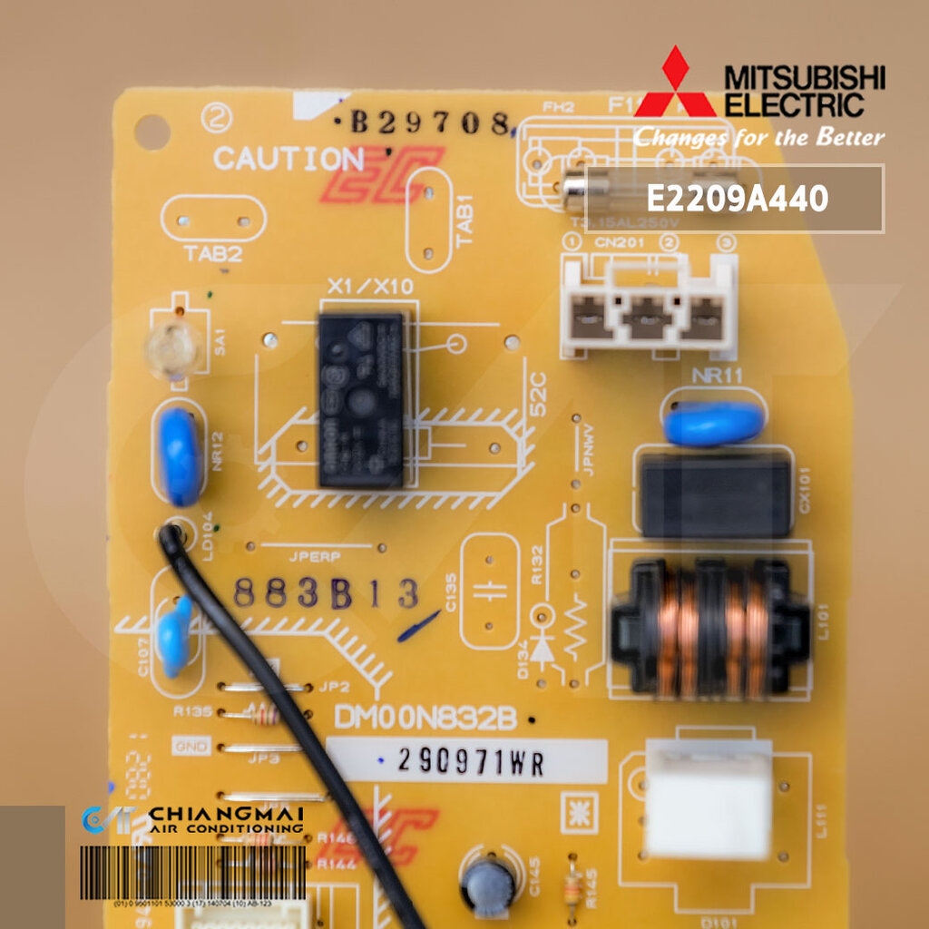 E2209A440 แผงวงจรแอร์ Mitsubishi Electric แผงบอร์ดแอร์มิตซูบิชิ แผง ...