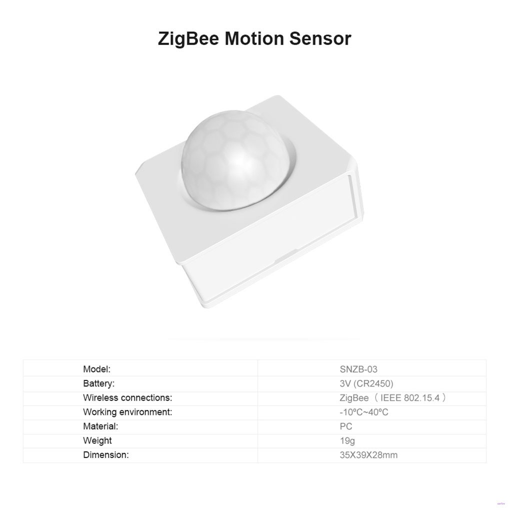 Sonoff SNZB-03 Wifi Motion Sensor Alarm Home Office Motion Trigger ...