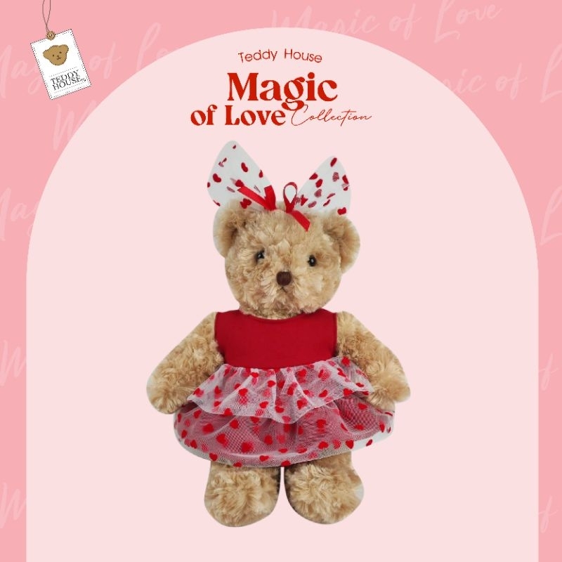 Teddy House น้องหมี Toby 12 พร้อมชุดคอล Magic of Love ตุ๊กตาหมีแต่งตัว - Teddy House Thailand ...
