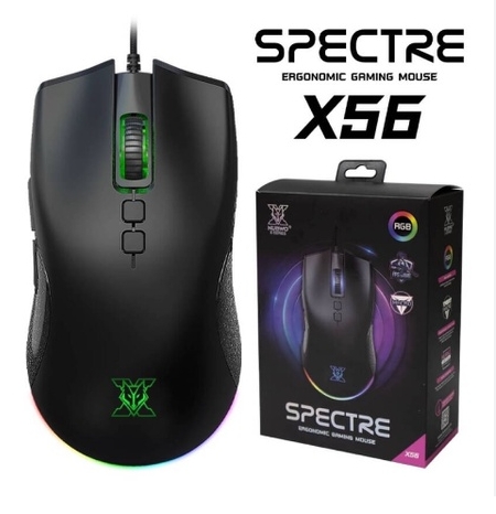 เมาส์ Nubwo X56 SPECTRE MOUSE GAMING RGB 7200 DPI รับประกัน 2 ปี | Lazada.co.th