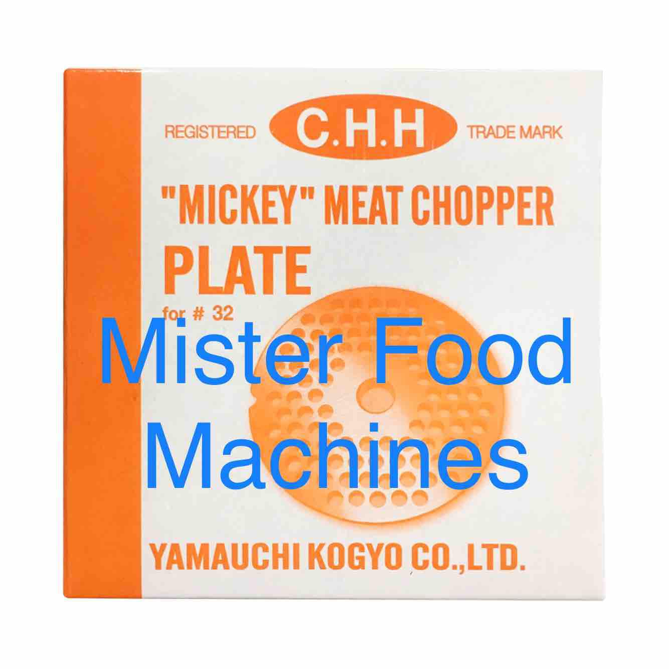 Meat Chopper Plate #32 (High-grade Hardened Steel) - Mister Food ...