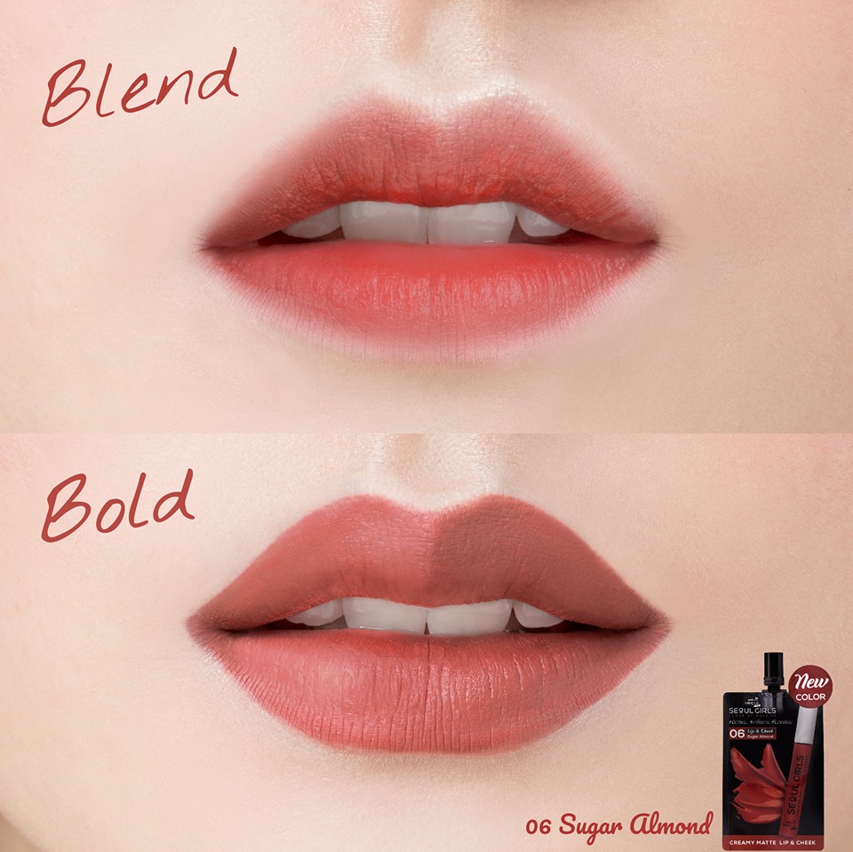 NAMI MAKE UP Seoul Girls Lip & Cheek 3 in 1 มี 3 สีให้เลือก ลิปจุ่ม ...