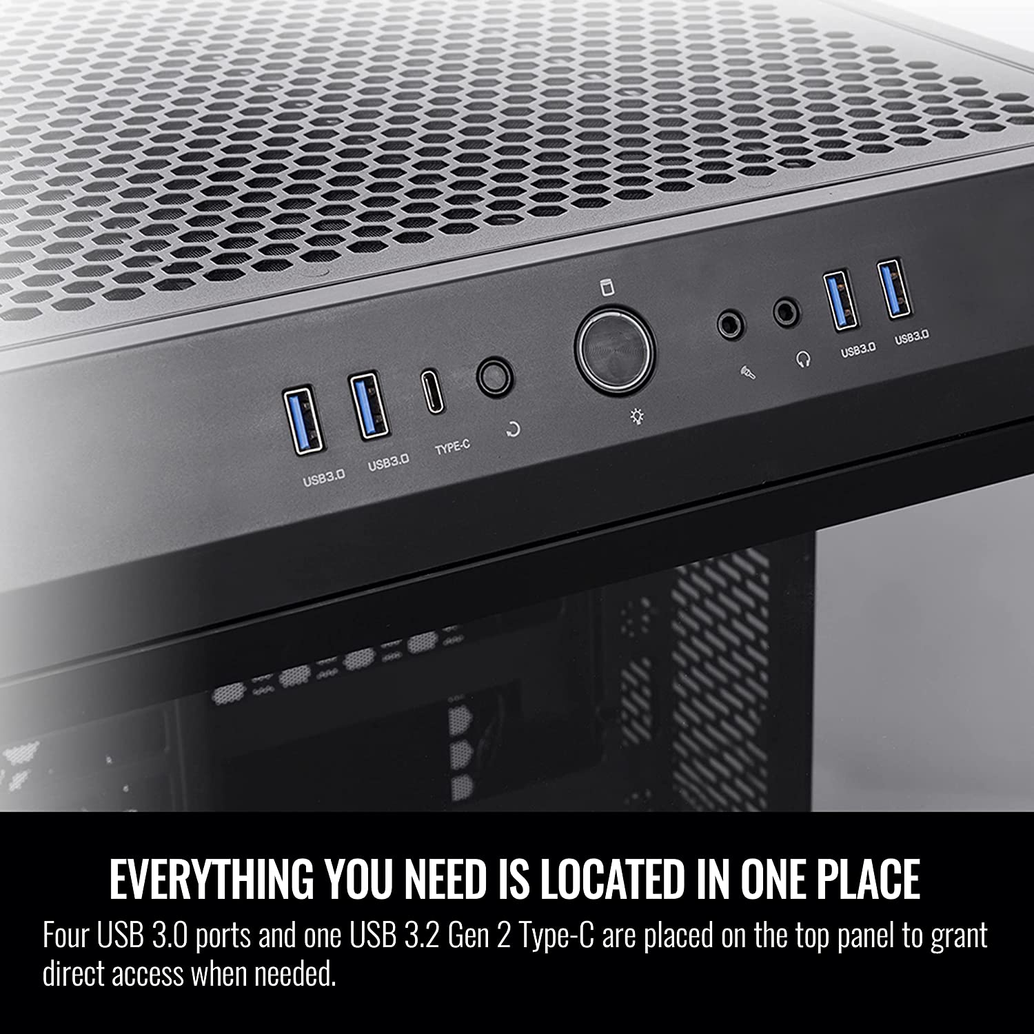 Thermaltake Tower 500 Vertical Mid-Tower Computer Chassis Supports E ...