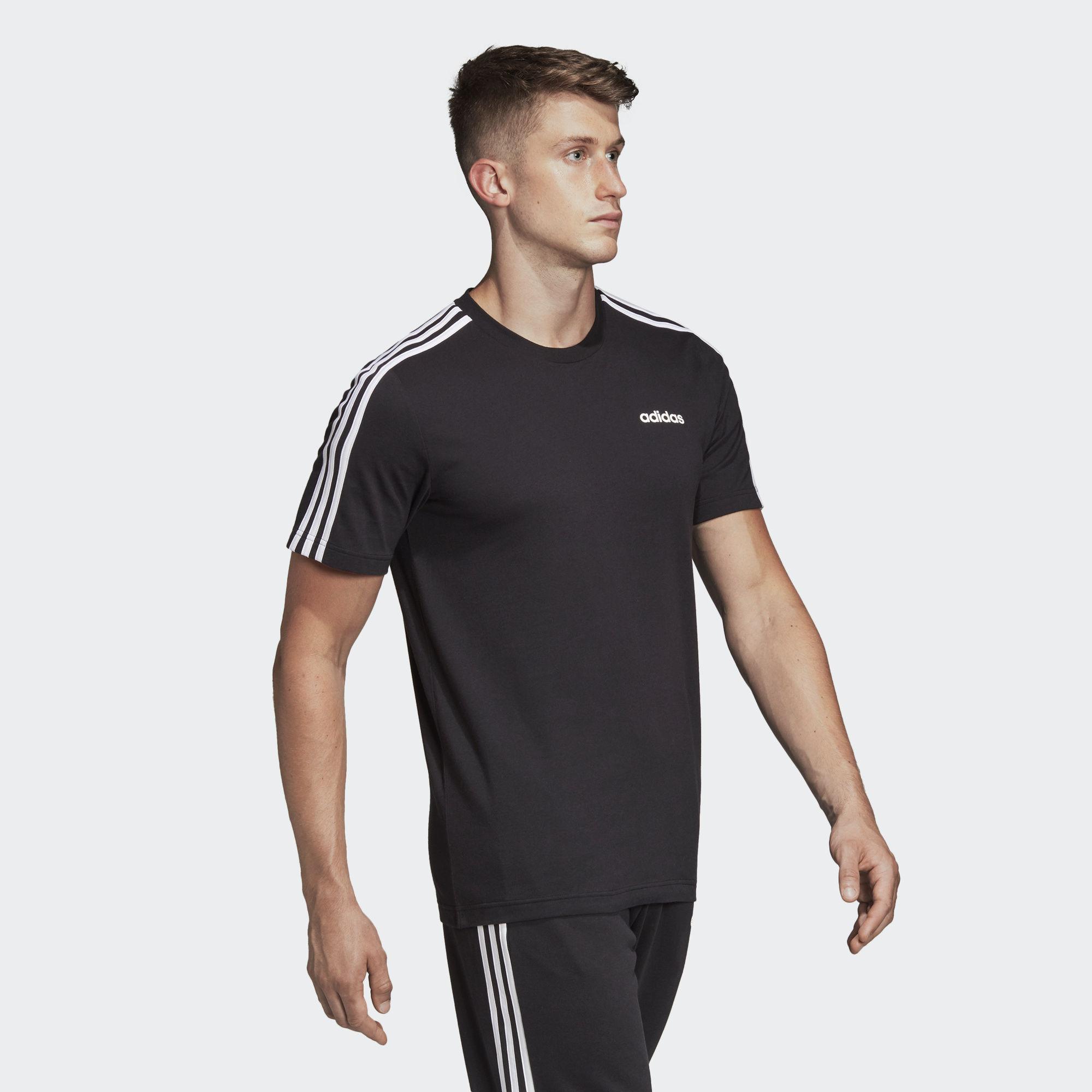 Adidas เสื้อคอกลม เสื้อแฟชั่น ผู้ชาย อาดิดาส Men AT Men T-Shirt ESS 3S ...