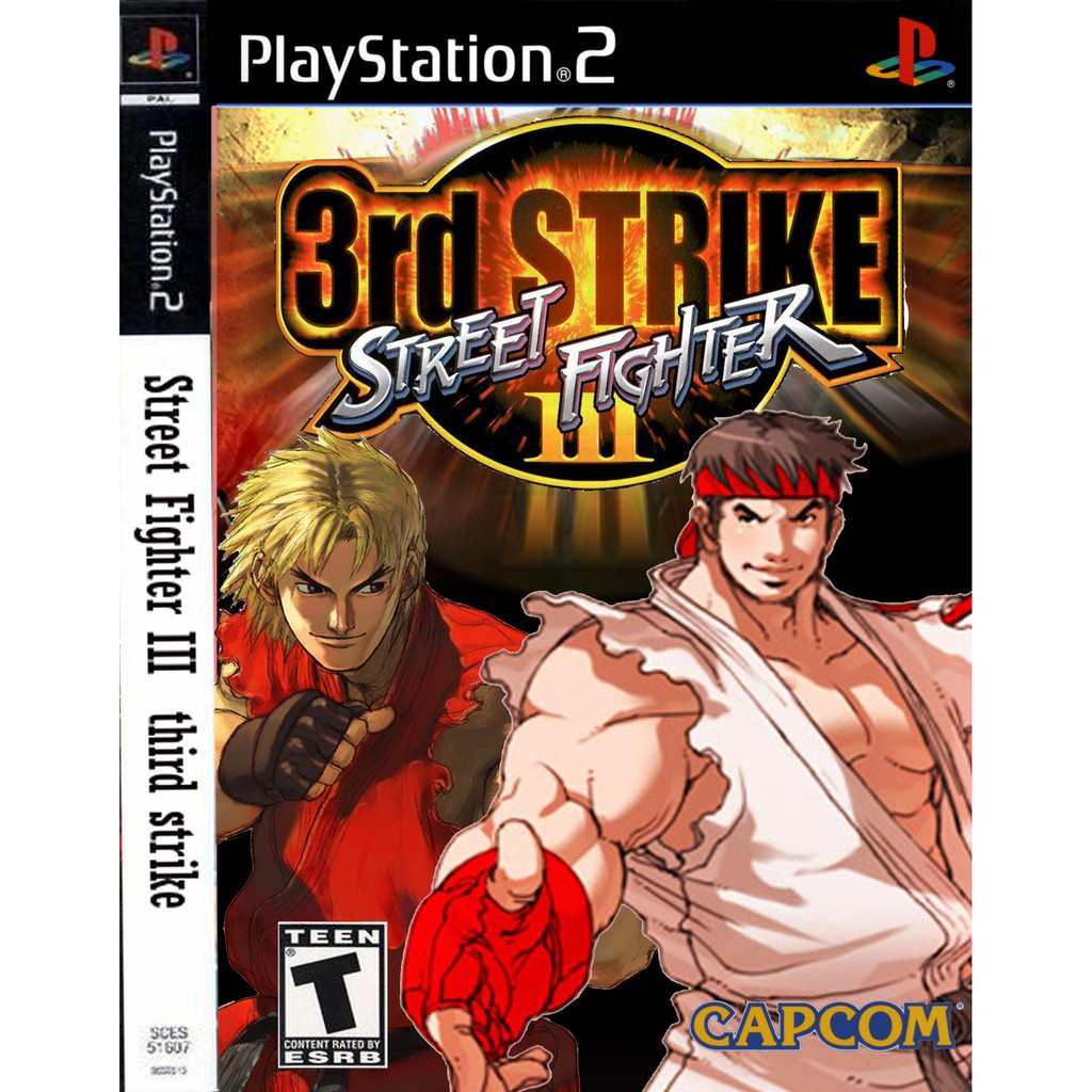 แผ่นเกมส์ Street Fighter III - 3rd Strike - Fight For The Future PS2 ...