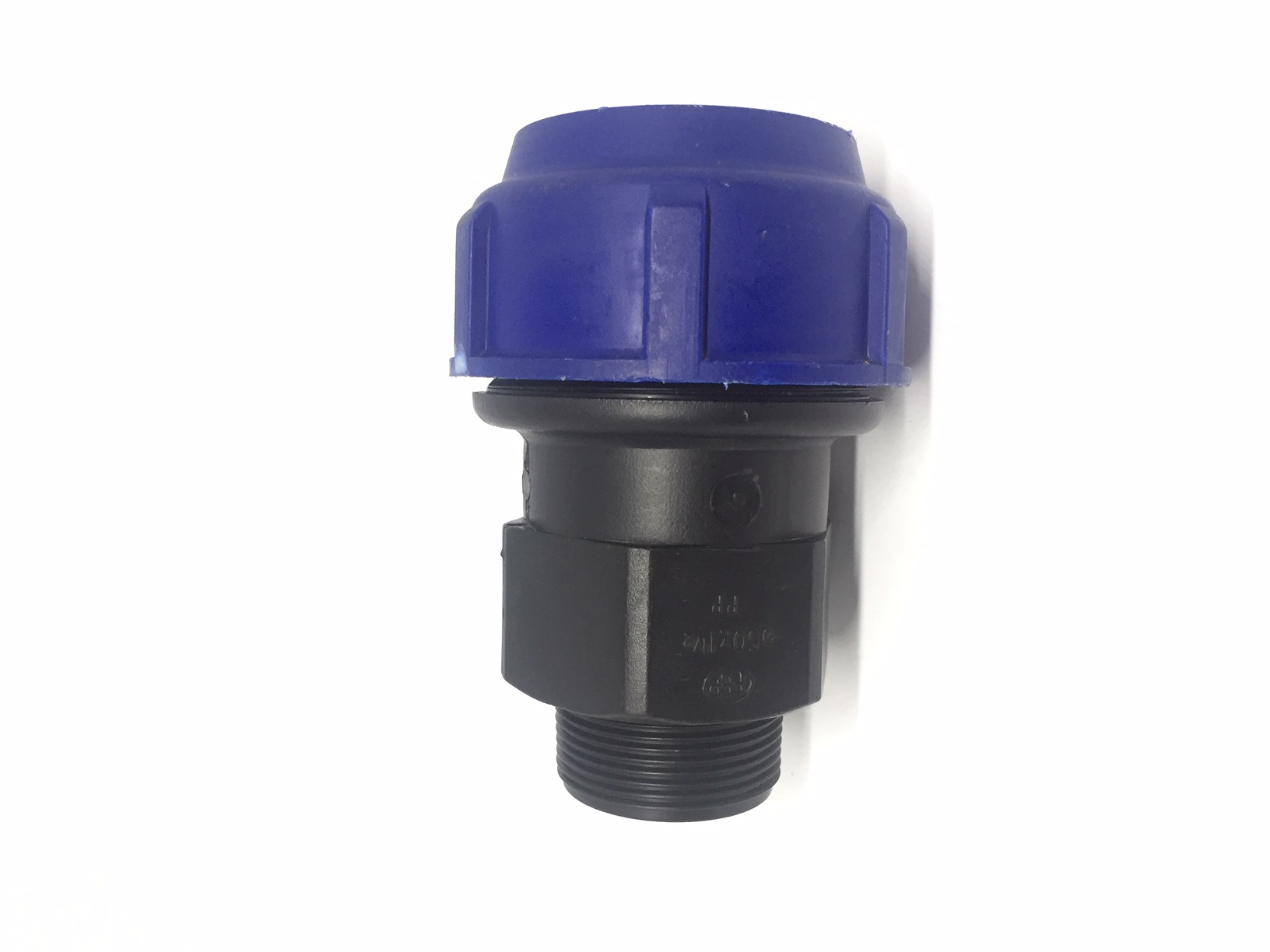 ข้อต่อตรงเกลียวนอก Hdpe ขนาด 50x1 1 2 ข้อต่อท่อเอชดีพีอีแบบสวมอัด
