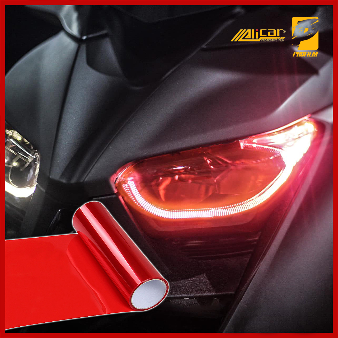 Alicar แท้100 ฟิล์มไฟ ฟิล์มไฟหน้ารถมอไซค์ ฟิล์มไฟหน้ารถยนต์ ฟิล์มไฟท้าย ...