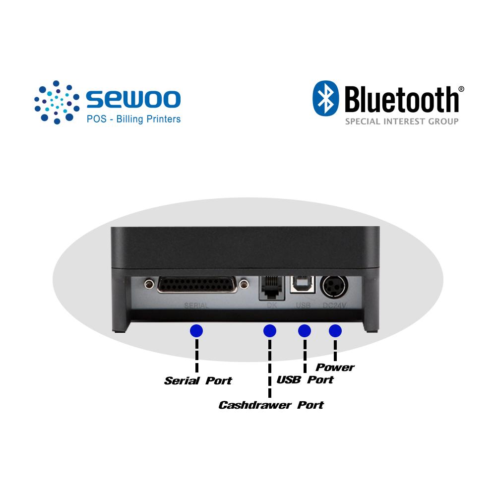 Sewoo เครื่องพิมพ์สลิป ใบเสร็จรับเงิน ใบกำกับภาษีอย่างย่อ แบบ Bluetooth ...