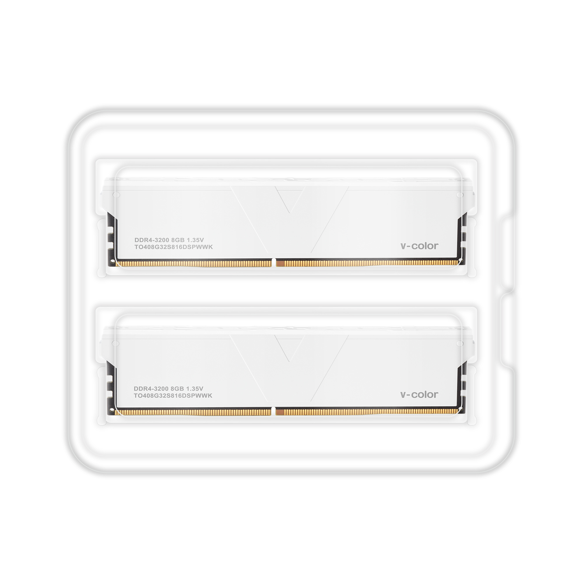 16GB (8GBx2), RAM PC (แรมพีซี) v-color Skywalker Plus (non RGB) DDR4 ...