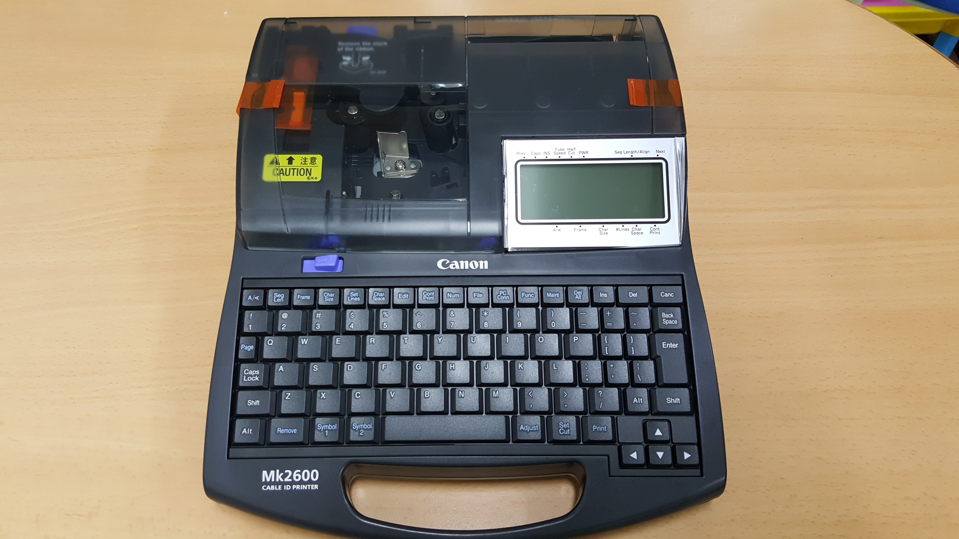 สติ๊กเกอร์ Label 6mm White เครื่องพิมพ์ CANON รุ่น MK1100 MK2100 MK1500 ...