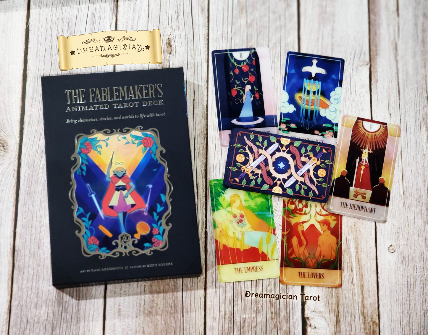 The Fablemaker's Animated Tarot Deck ไพ่ยิปซีภาพ 3 มิติ/ ไพ่ยิปซี/ ไพ่ ...