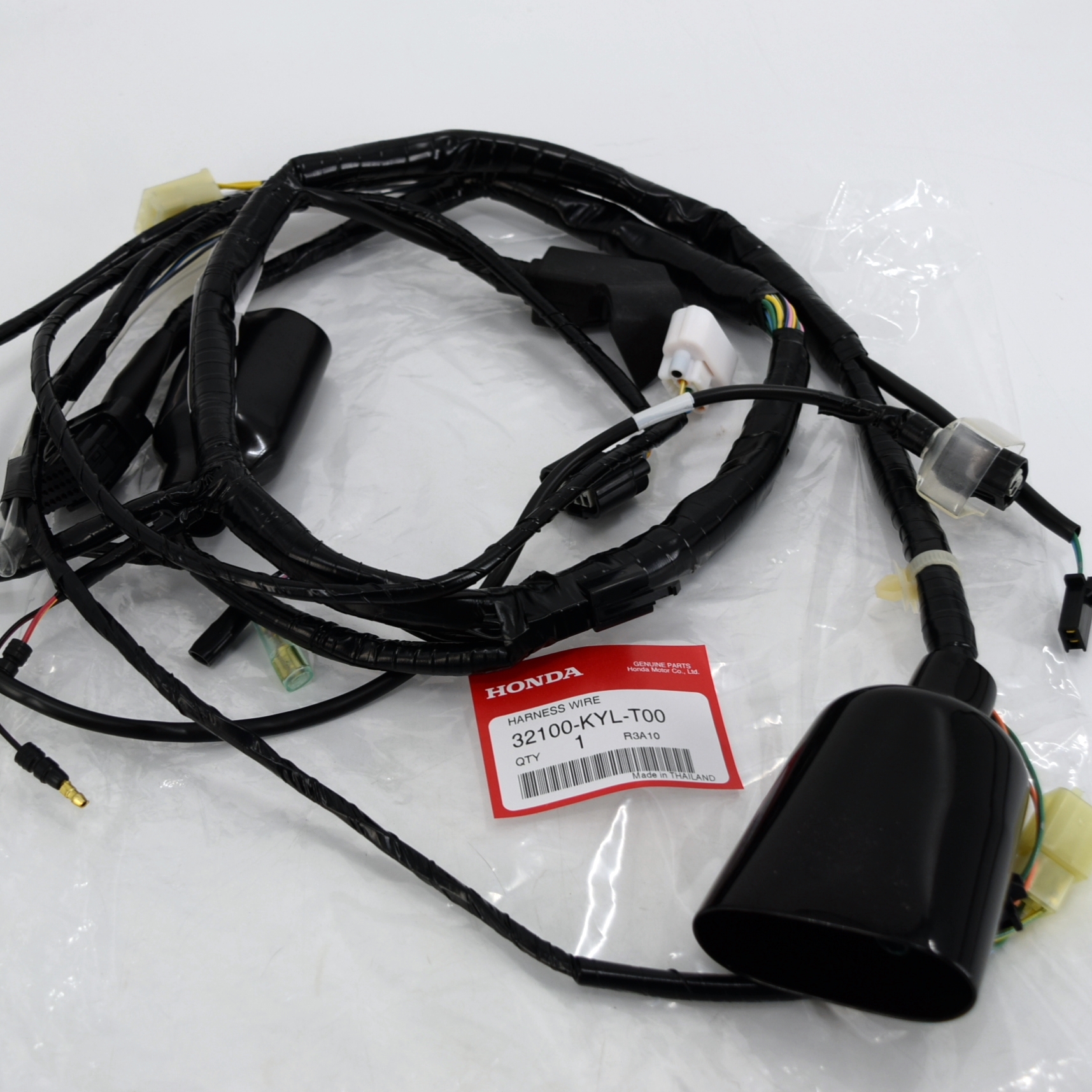 ชุดสายไฟหลัก เวฟ125i บังลมไมล์ฟ้า (มี O2) แท้ศูนย์ฮอนด้า ราคา/1ชุด ...