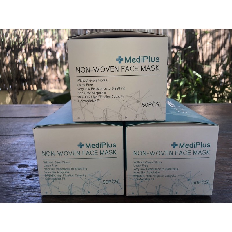 MediPlus Surgical Mask หน้ากากอนามัย 3 ชั้นชนิดทางการแพทย์ - xS3947 ...