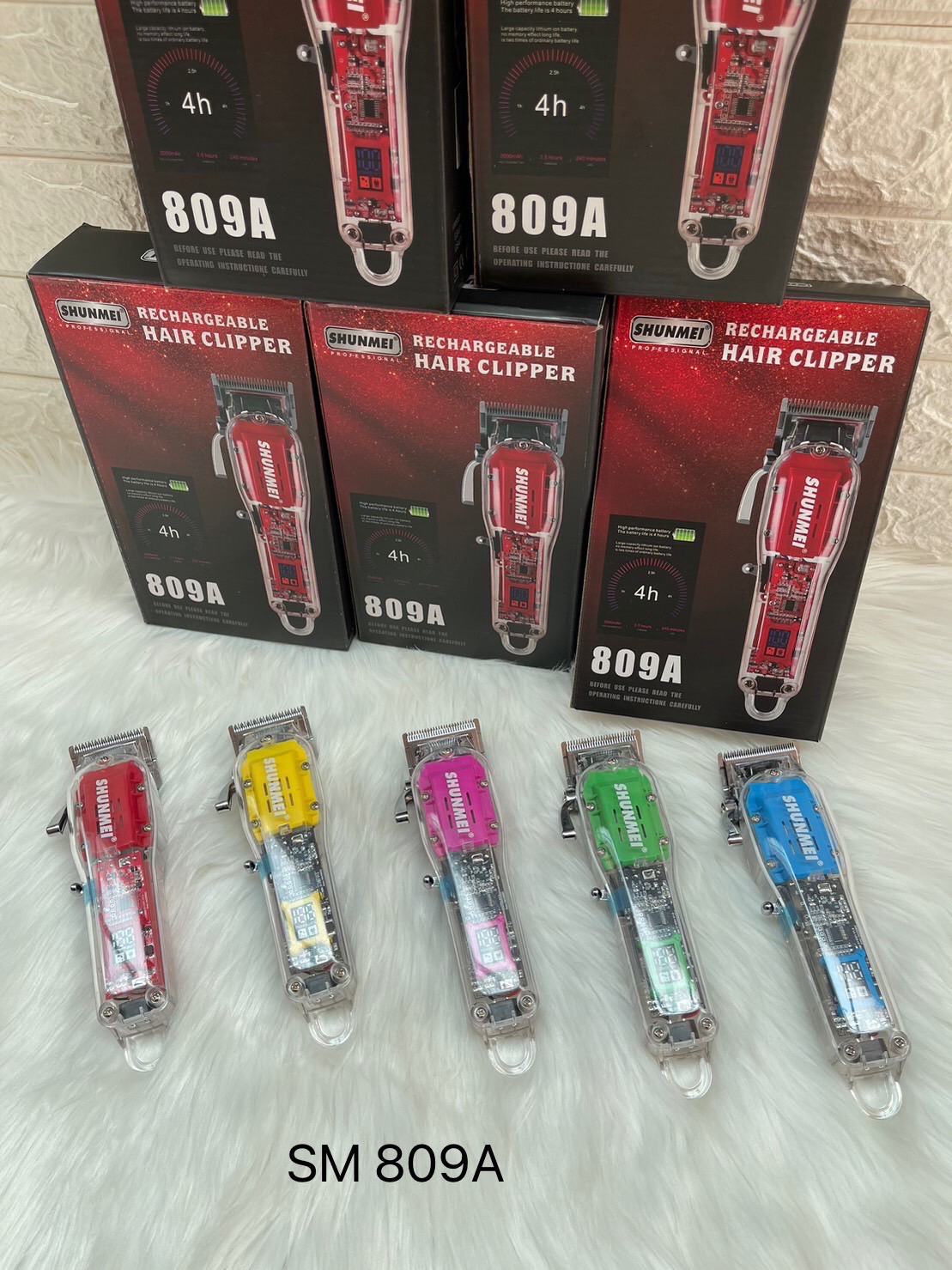 ปัตตาเลี่ยน สีใส Shunmei 809A - Orba - ThaiPick