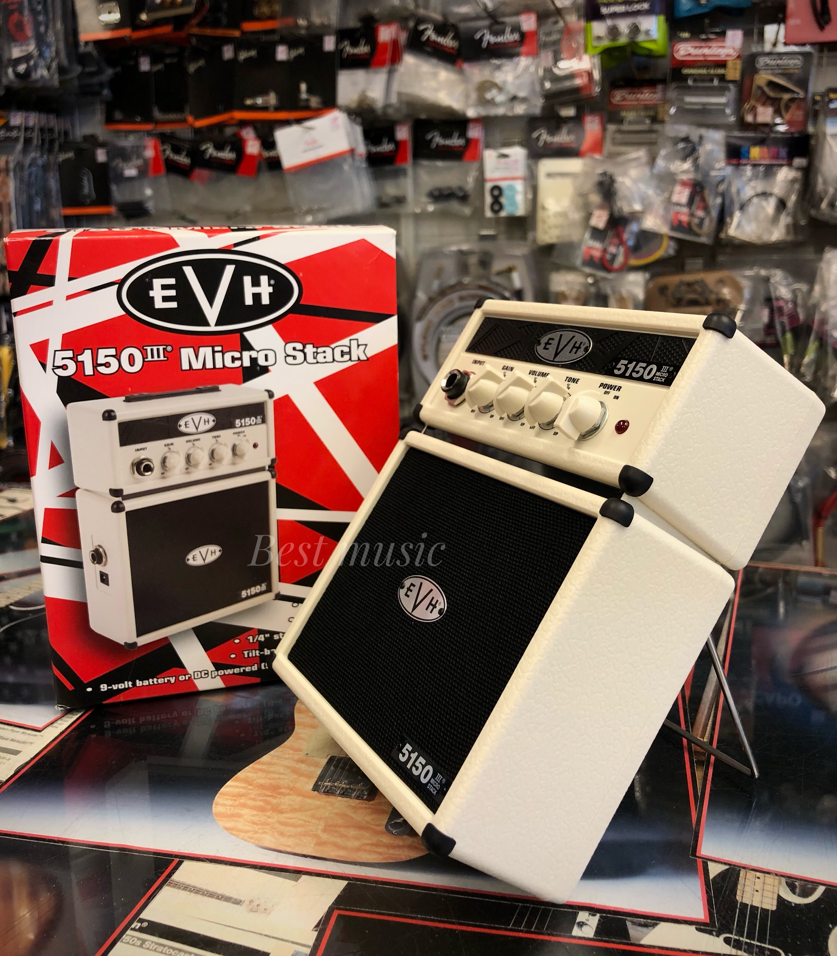 Mini Amp - แอมป์กีต้าร์ไฟฟ้า ตัวเล็ก / EVH 5150III MICRO STACK - Best music - ThaiPick