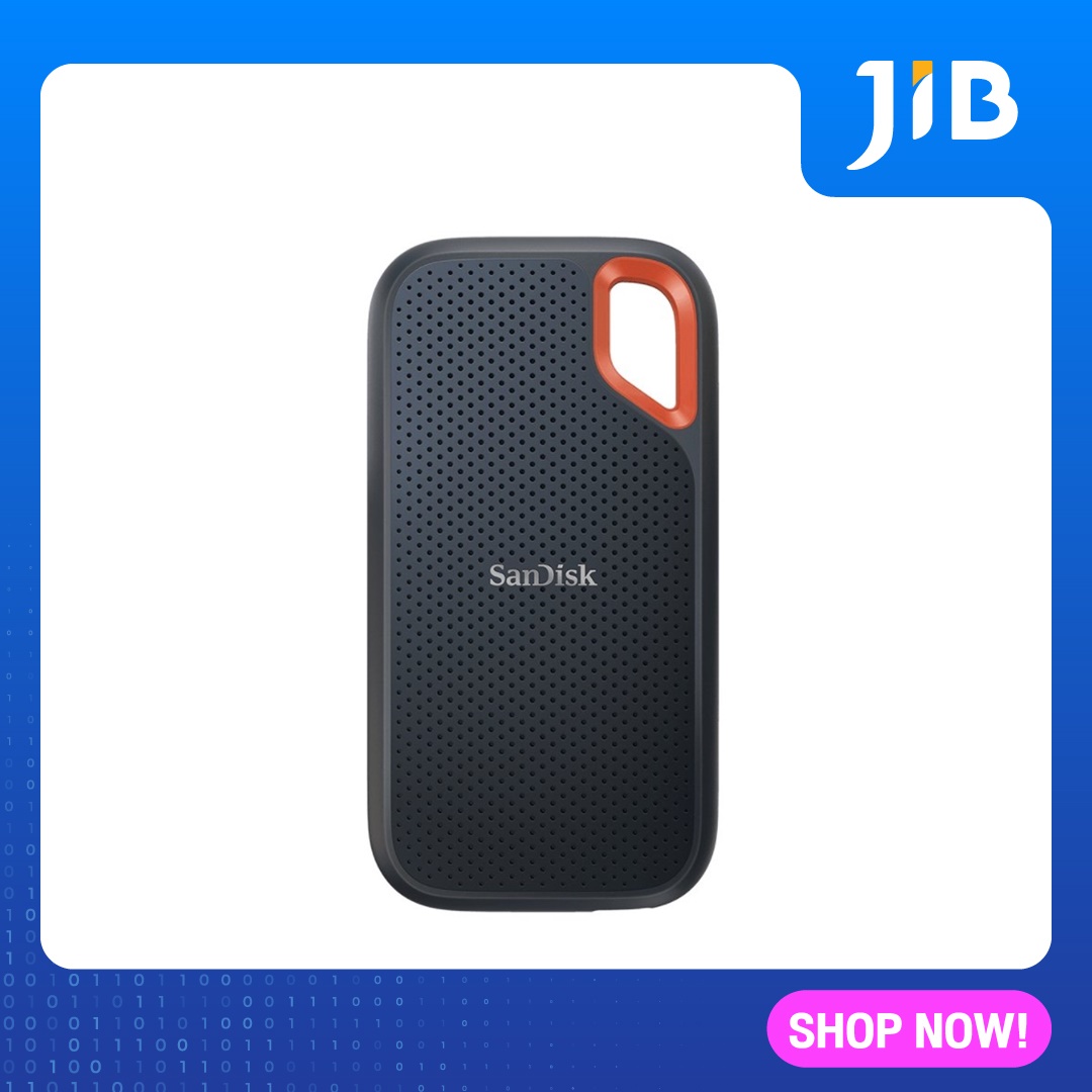 SANDISK Portable SSD 2 TB (SSDE30) 520MBs TypeC to USB3.2 Gen2 เอสเอสดีพกพา External Harddisk ...