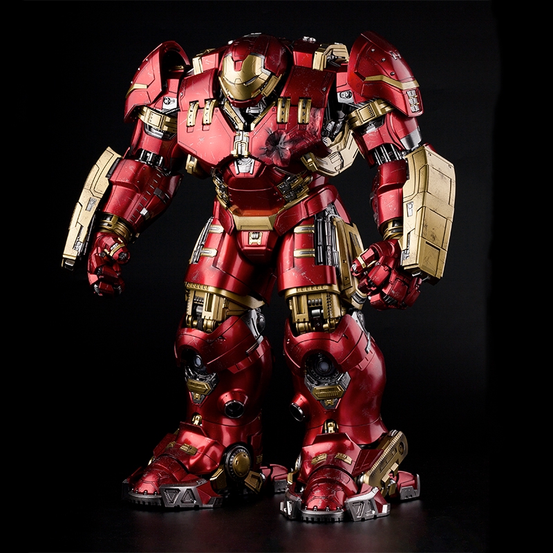 ของเล่นตัวต่อ Iron Man Hulk Buster เคลื่อนย้ายได้ พร้อมไฟ LED สำหรับ ...