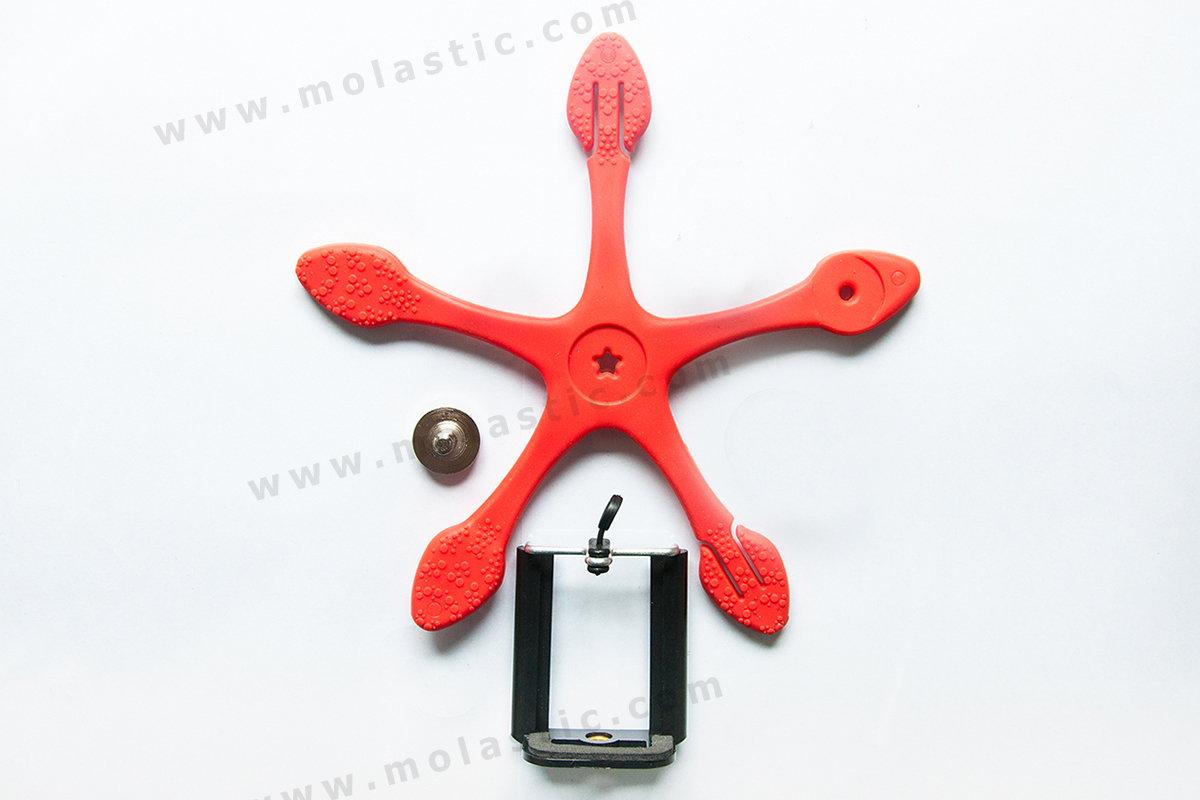 Gekkopod สีฟ้า ขาตั้ง 5 ขา สำหรับโทรศัพท์มือถือ - Molastic - ThaiPick