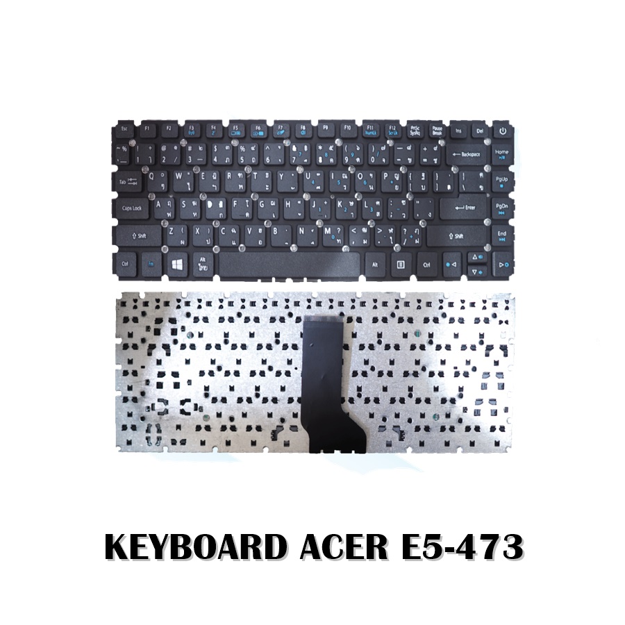 KEYBOARD ACER E5-473 คีย์บอร์ด ACER Aspire E5-422 E5-422G E5-432 E5 ...