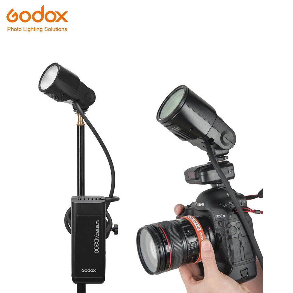 godox AD200 flash accessory WITSTRO H200R Round Flash Head and EC-200 ...
