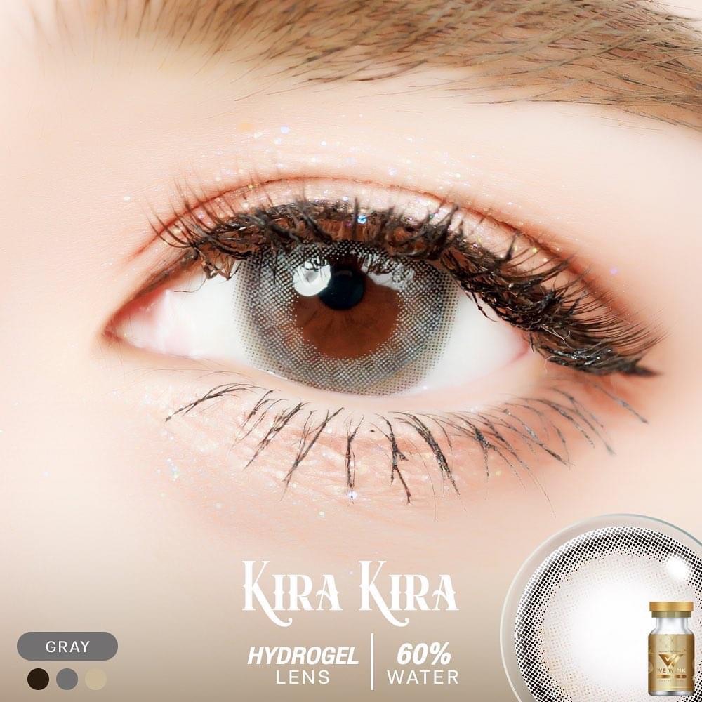 คอนแทคเลนส์ รุ่น KIRA GRAY ค่าอมน้ำสูง เลนส์เจ้าหญิง | Lazada.co.th