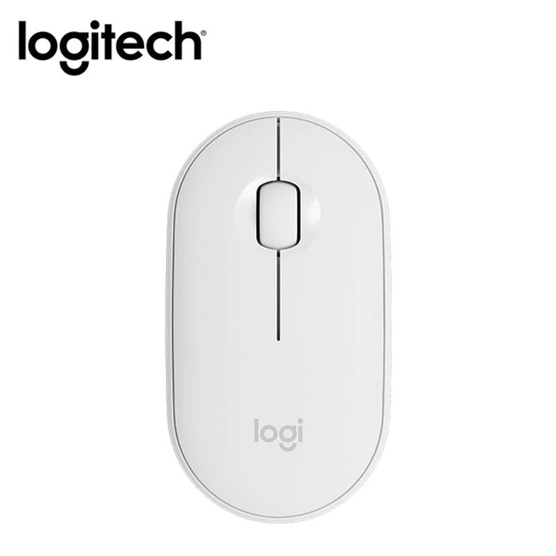 เมาส์ไร้สาย เมาส์Logitech PEBBLE Wireless Bluetooth Mouse Business ...