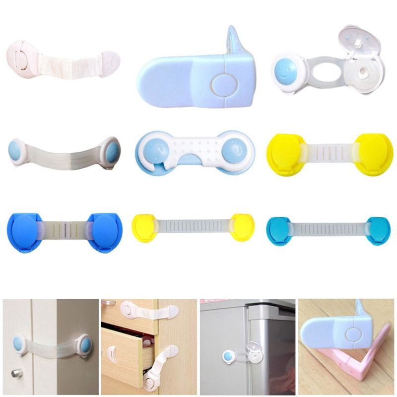 Baby Kid Child Safety Lock Proof Cabinet Drawer Fridge Pet Cupboard ...