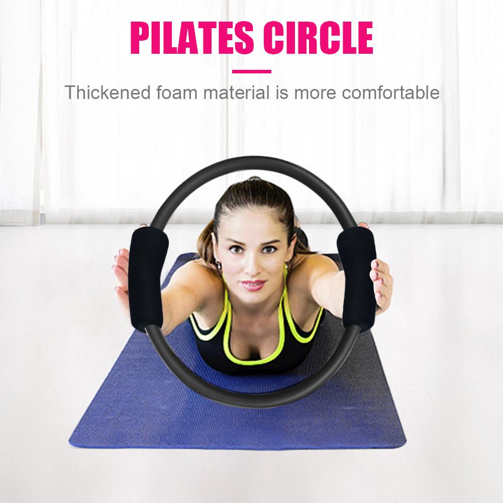 Pilates Workout Training Stretch Ring Fitness Exercise Yoga Circle ...