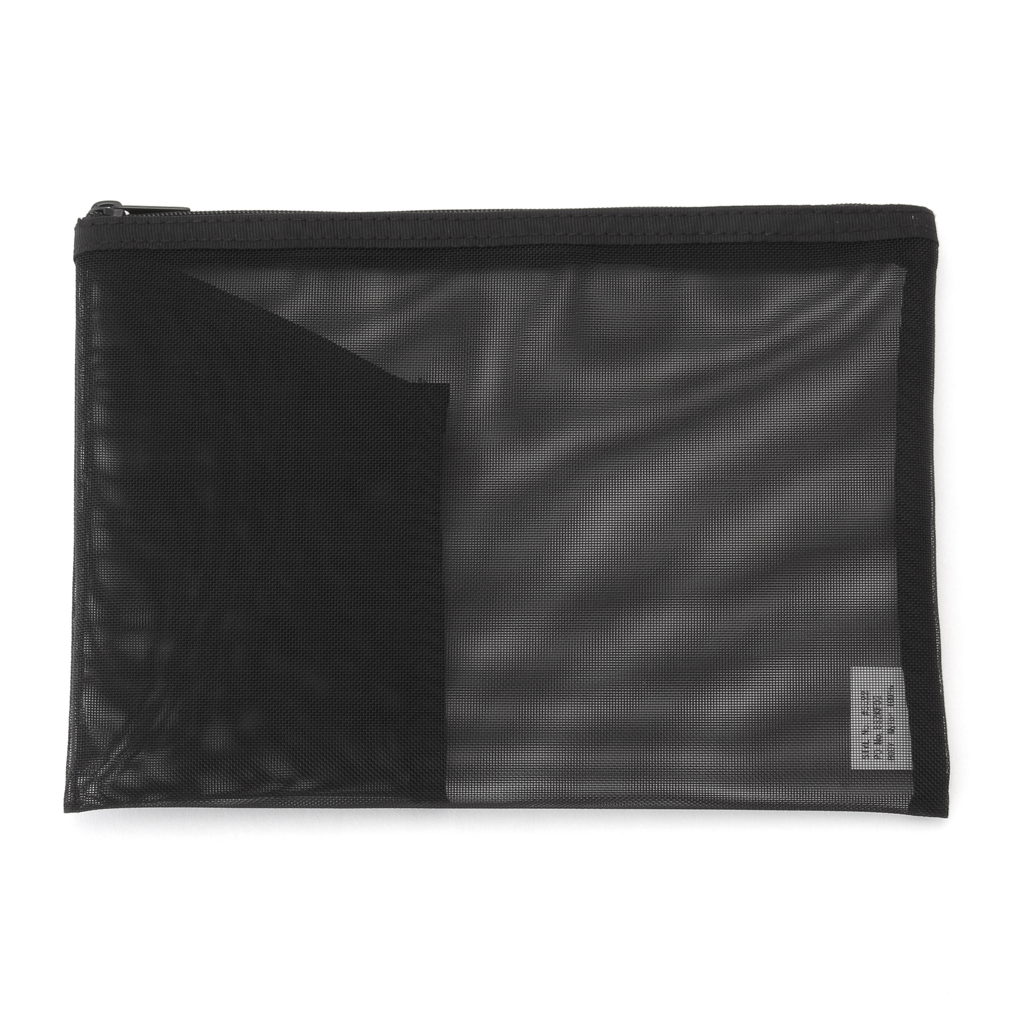 มูจิ กระเป๋าเครื่องเขียนไนลอน - MUJI Nylon Pouch with Pocket 15 23 cm ...