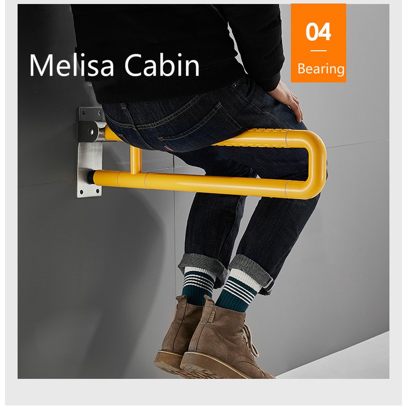 【MC】Bathroom handrail U-shaped safety grab bar activity anti-skid ...