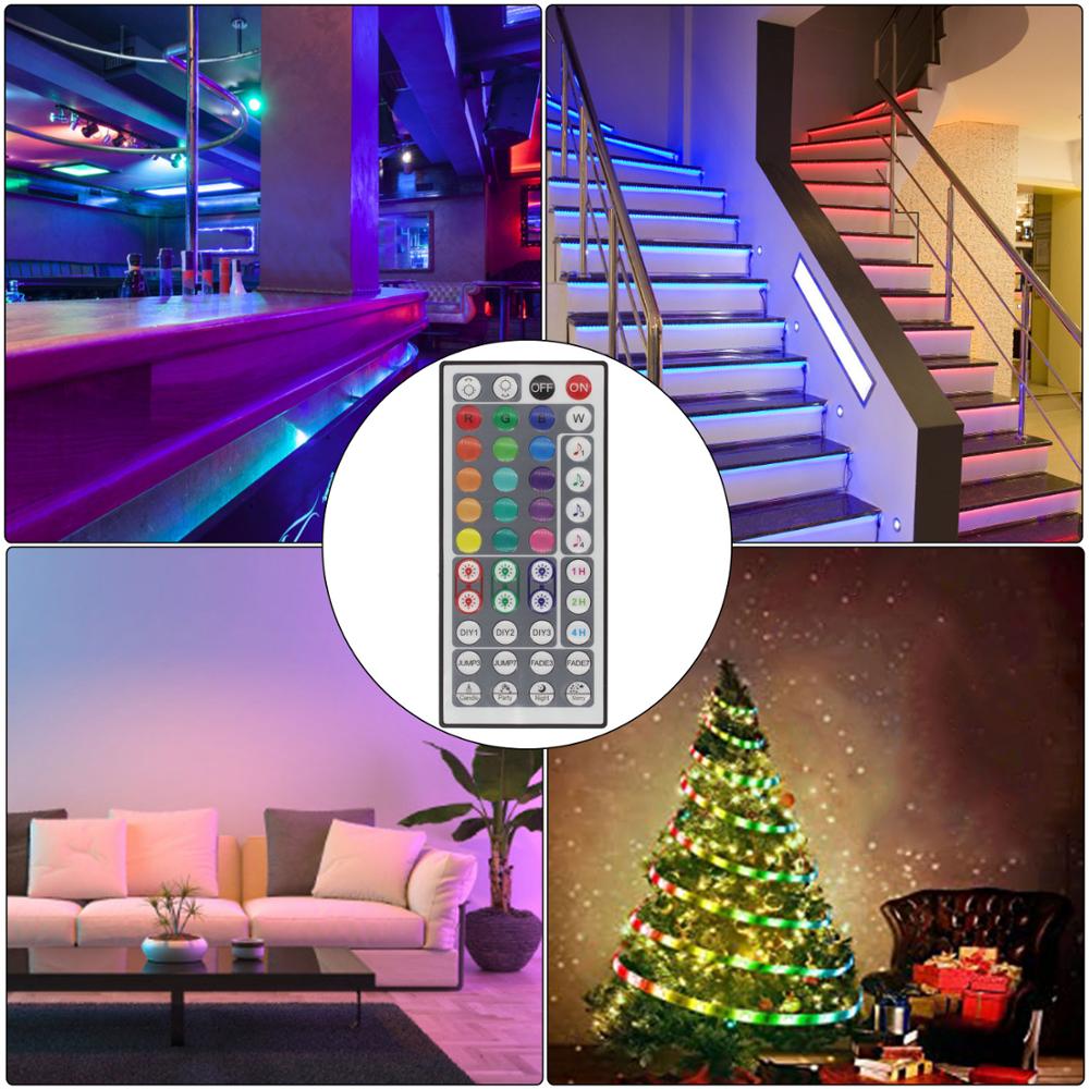 RGB Led Lights for Room Bedroom Decoration Smart Led Strip 12V 5050 ...