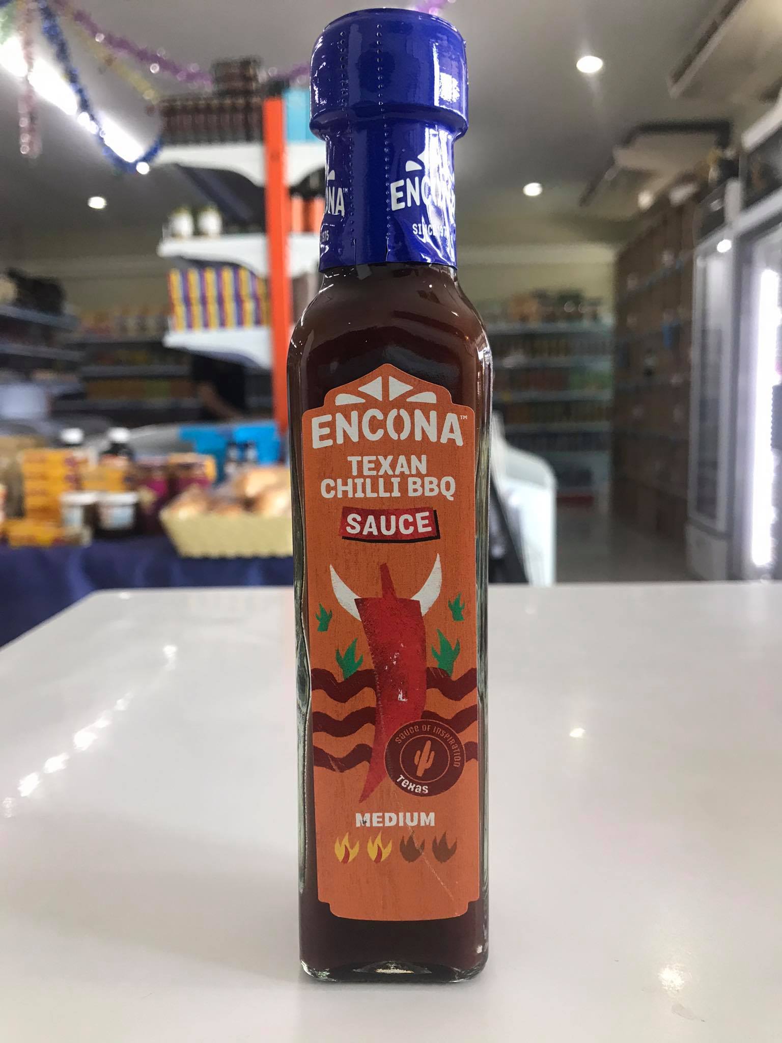 Encona Texan Chilli BBQ Sauce Medium 142ml - Dream DC - ThaiPick