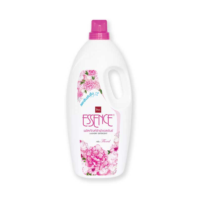 Essence Liquid Detergent Floral Pink 1900 ml.เอสเซนซ์ น้ำยาซักผ้า กลิ่น ...