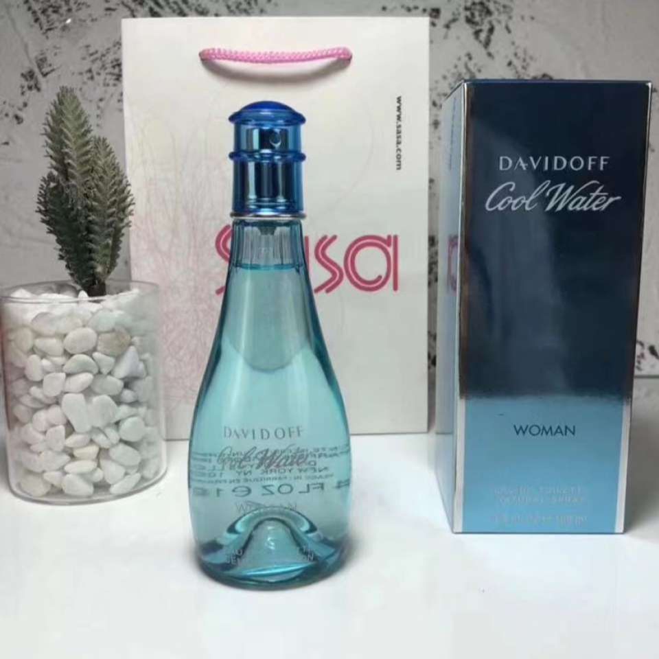 Perfume COD 100 Authenticdavidoff น้ำหอม Davidoff Cool Water Woman Eau ...