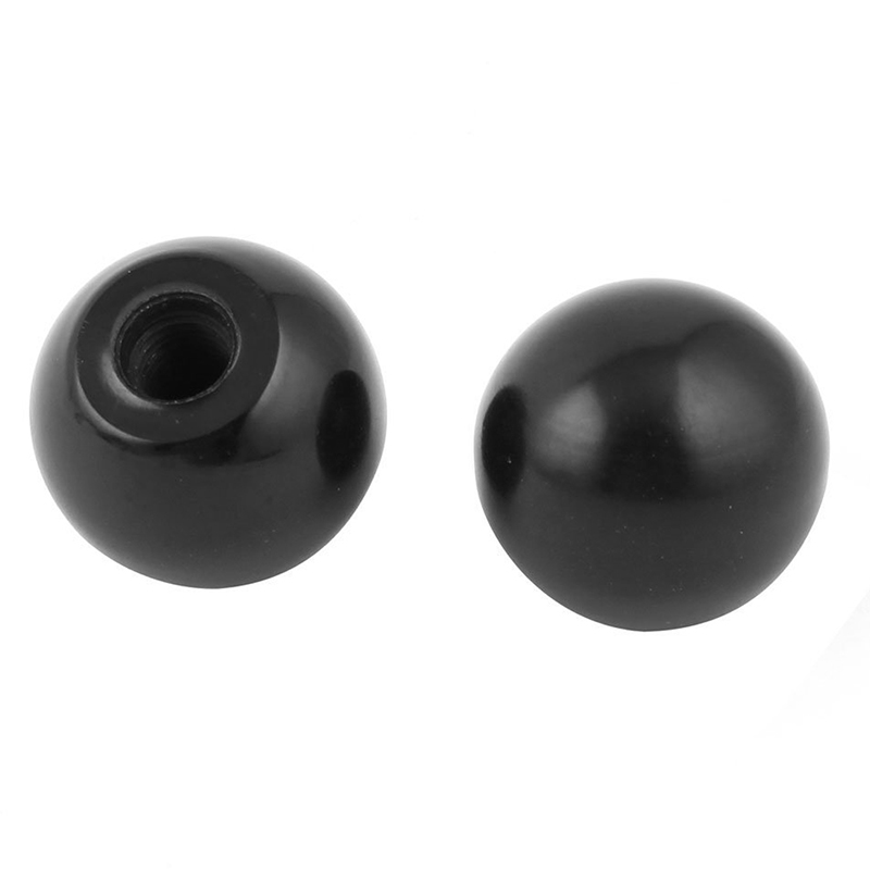2 pieces 32mm high 35mm Dmr M10 threaded plastic ball knob ball handle ...