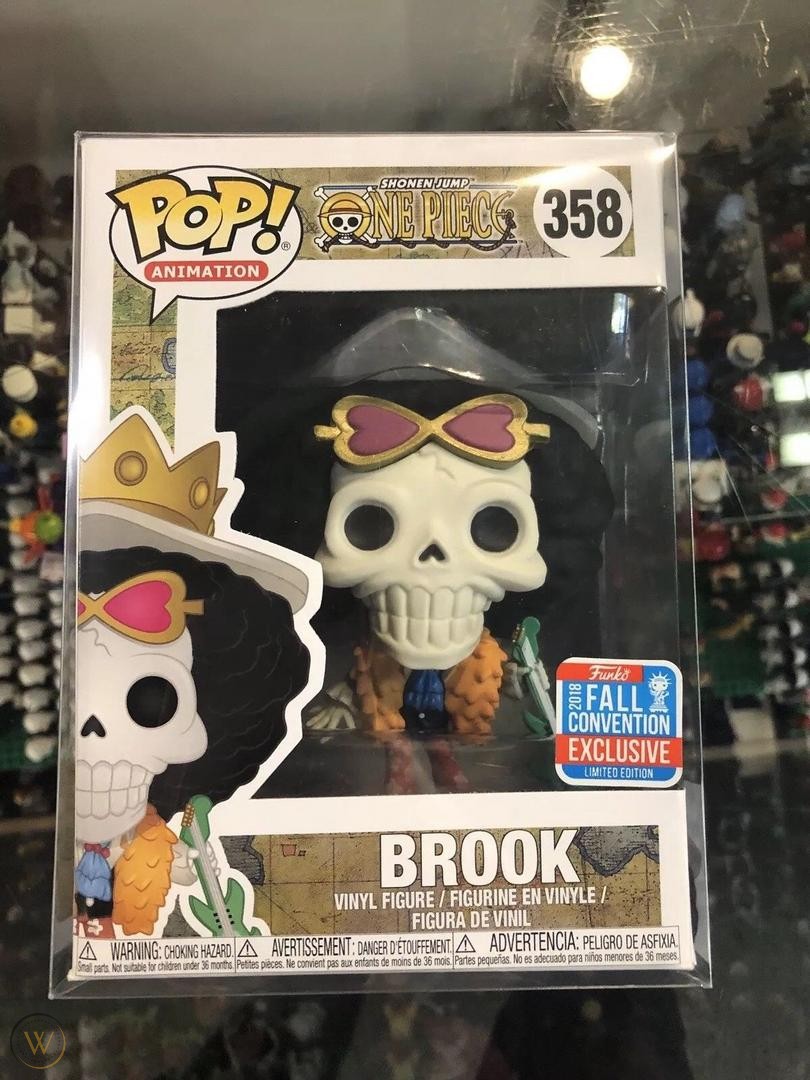 Funko Pop! #358: One Piece - Brook [Fall Convention Exclusive / NYCC ...