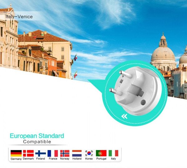 ( ฟรี ของแถมทุกๆ 199฿???? )Usams US-CC003 ซ็อกเก็ตปลั๊กแปลงสากล รองรับ ...