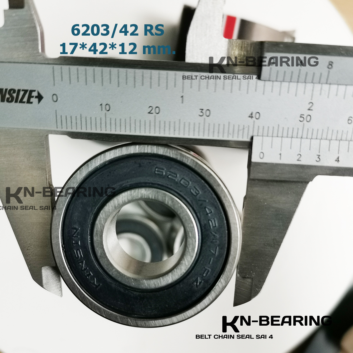 (ราคาต่อชิ้น) ลูกปืน 620342 RS 174212 รูใน17 โตนอก42 มิล ขนาดพิเศษ หรือ ...