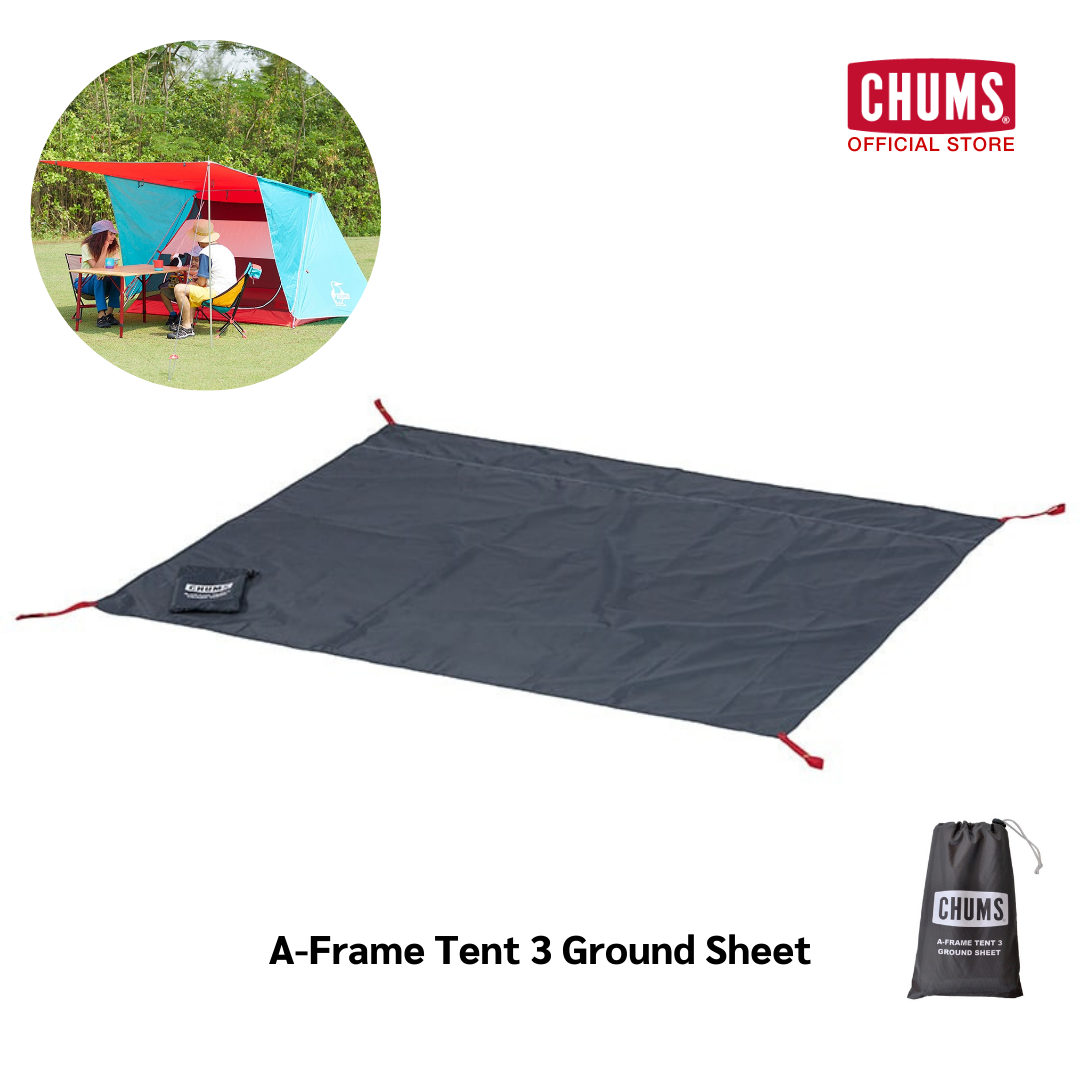 CHUMS A-Frame Tent 3 Ground Sheet / แผ่นรองเต็นท์ กราวด์ชีท A-Frame Tent 3 แผ่นปูพื้นกางเต็นท์ ...
