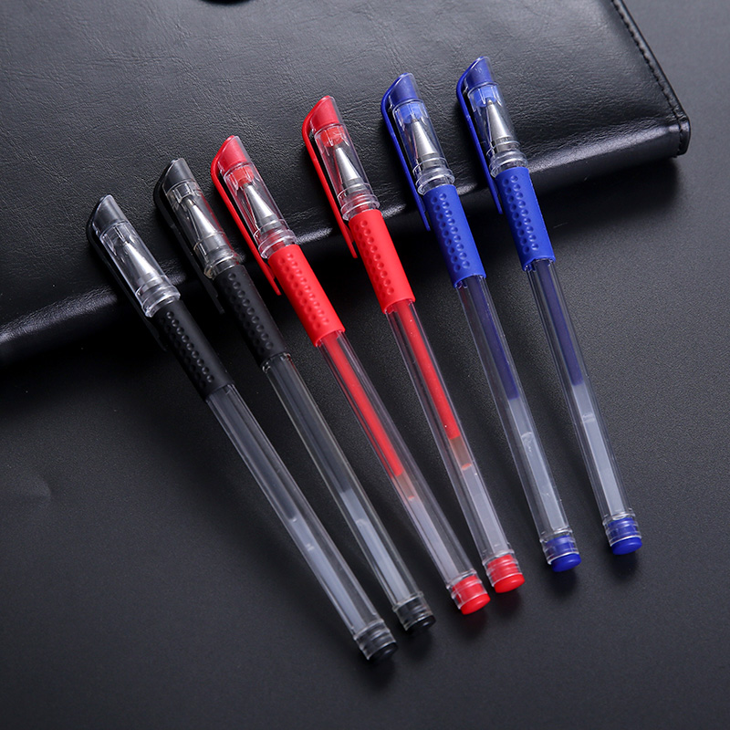 Gel Pen Signature Pen Black 0.5mm Writing Ball Pen Student Stationery ...