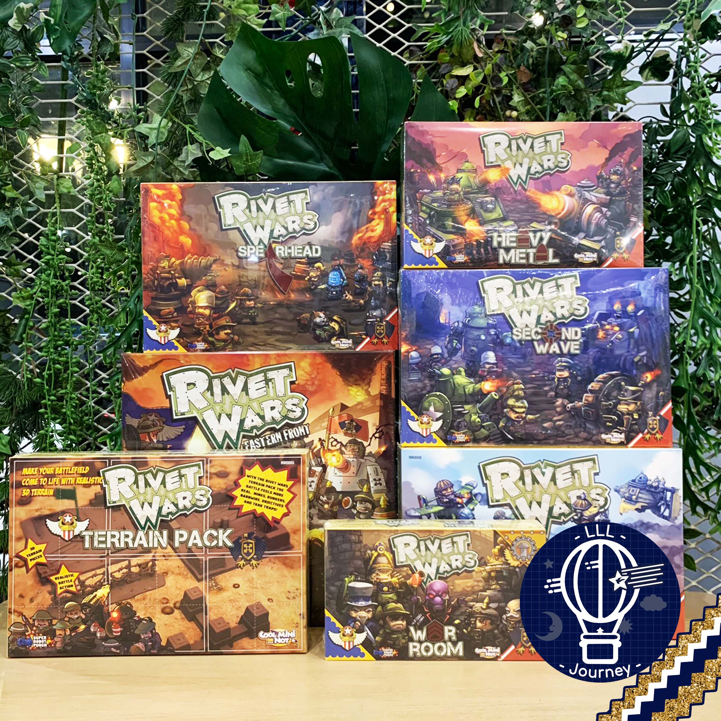 Rivet Wars Set [บอร์ดเกม Board Game] | Lazada.co.th