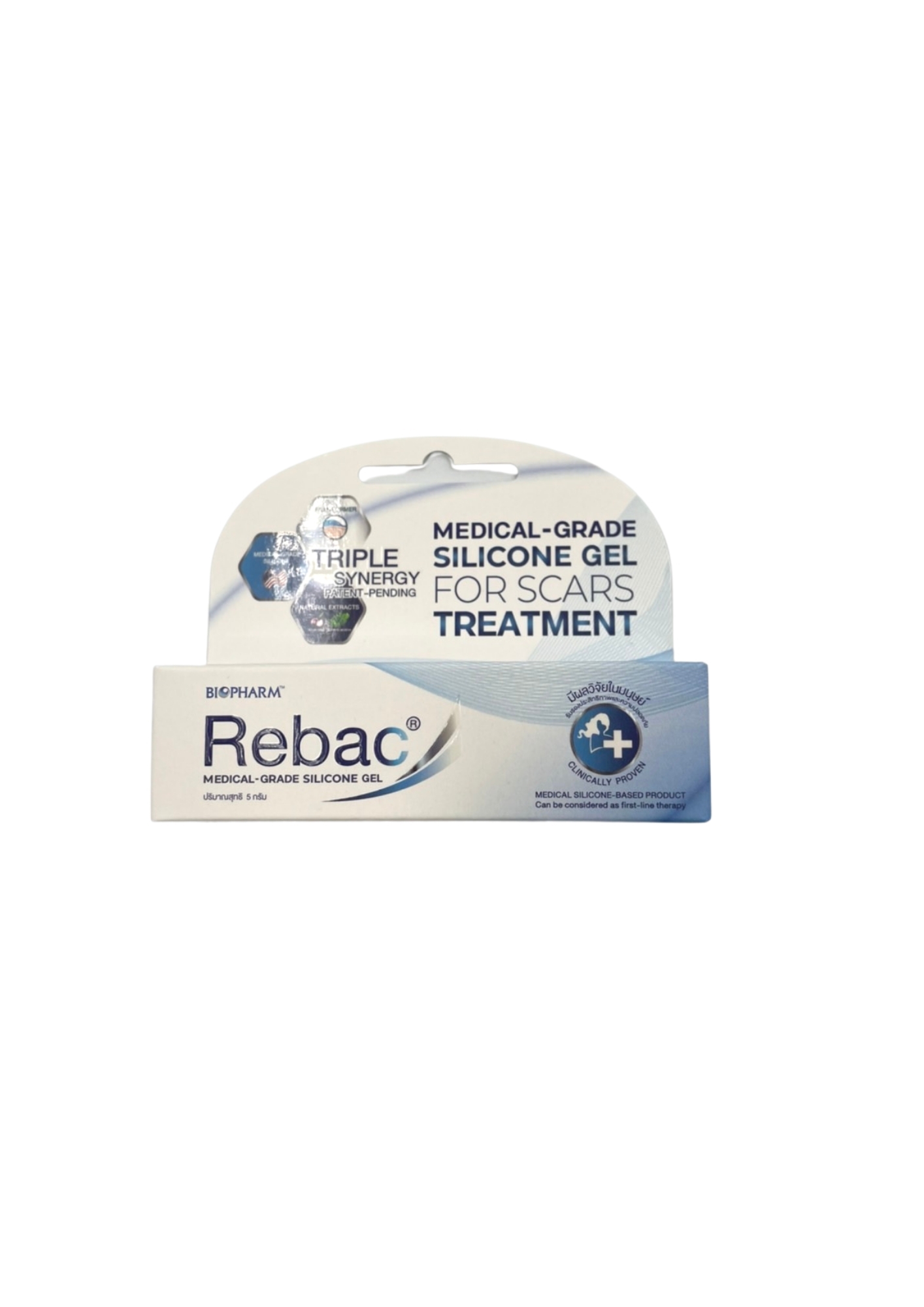 Rebac Medical Grade Silicone Gel เจลซิลิโคน ทาแผล ซิลิโคนเจลเกรดทาง ...