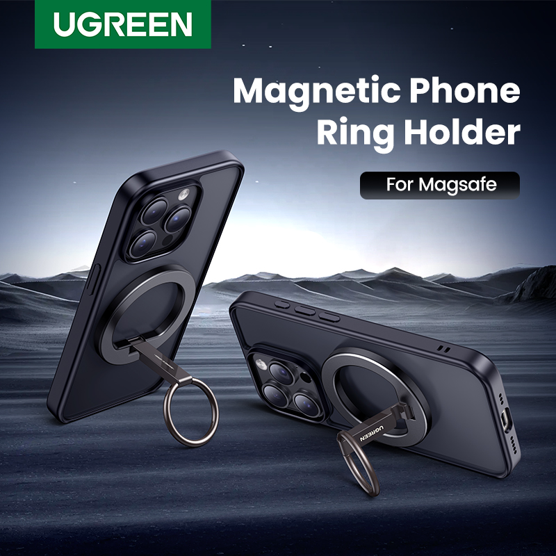 UGREEN Magsafe Magnetic Ring Holder Grip Invisible Phone Stand for ...