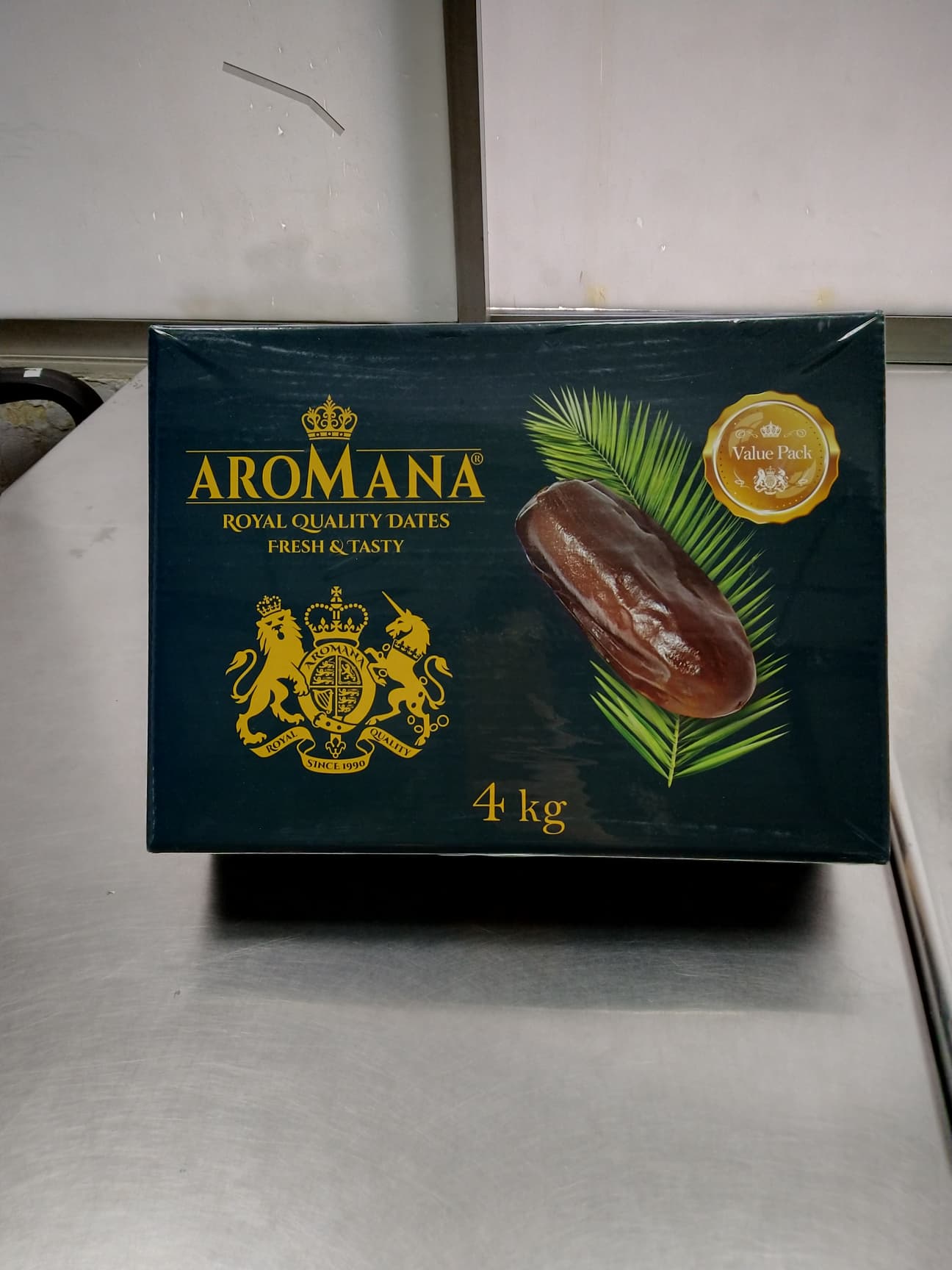 อินทผลัมนำเข้าพันธุ์รับบี้ 4 กิโลกรัมตราอโรมาน่า (Aromana) - Thai Food Network - ThaiPick