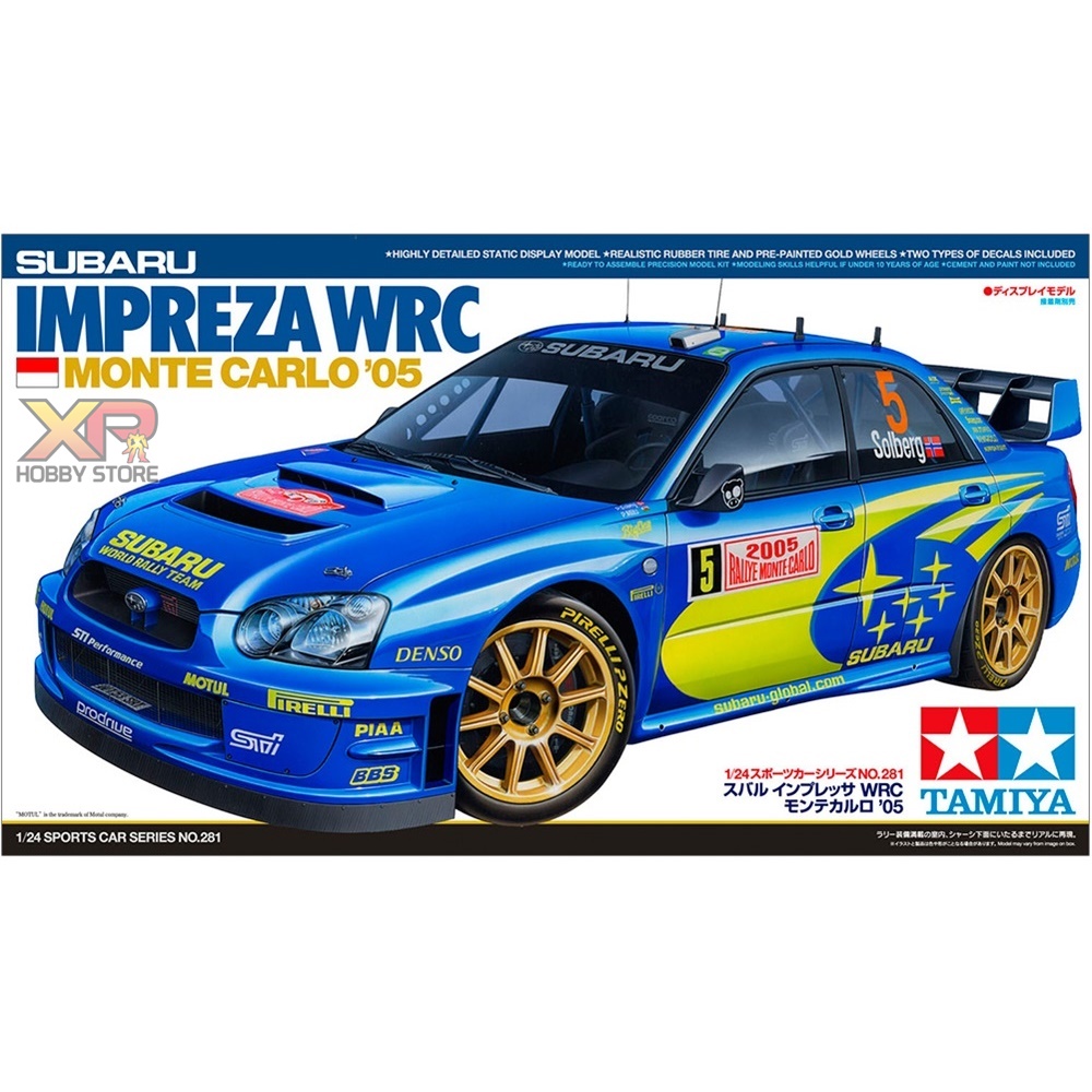 [Tamiya] 1/24 : Subaru Impreza WRC 2005 Monte-Carlo (TA 24281 ...