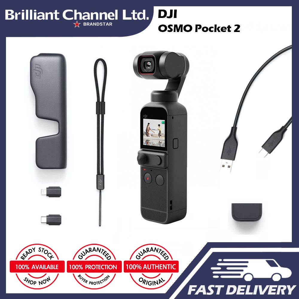 DJI OSMO Pocket 2 Creator Combo Exclusive Combo (Sunset White ...